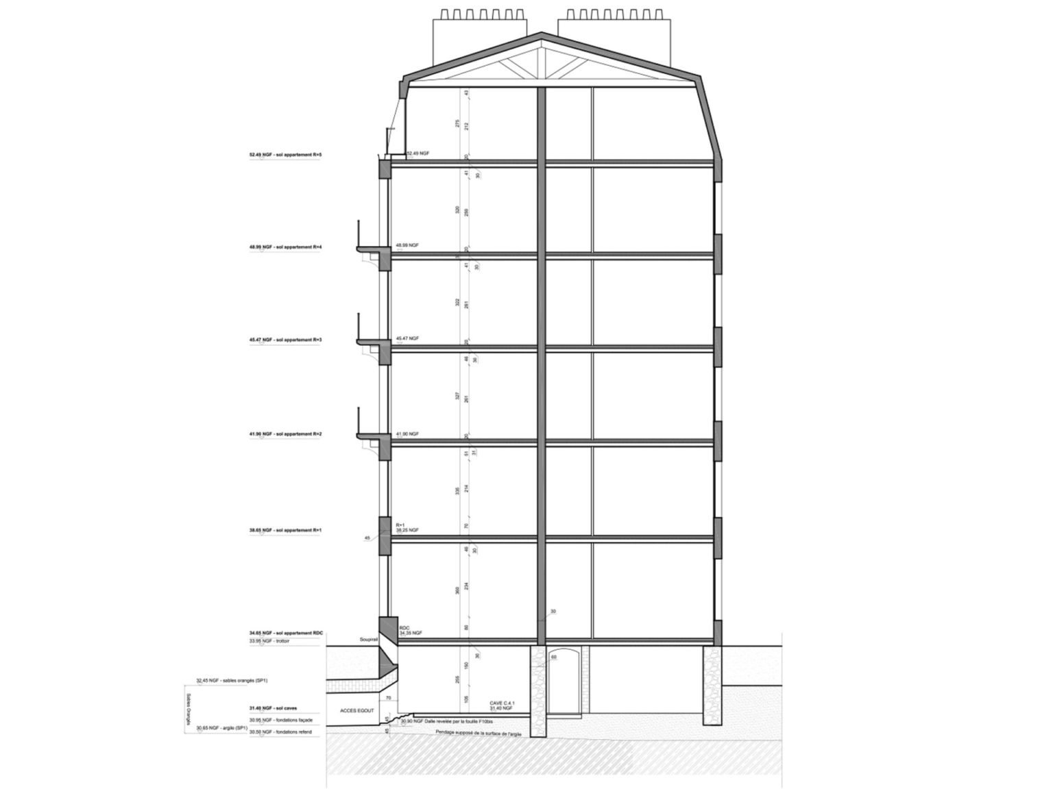 immeuble haussmannien - reparation - bim-architectes